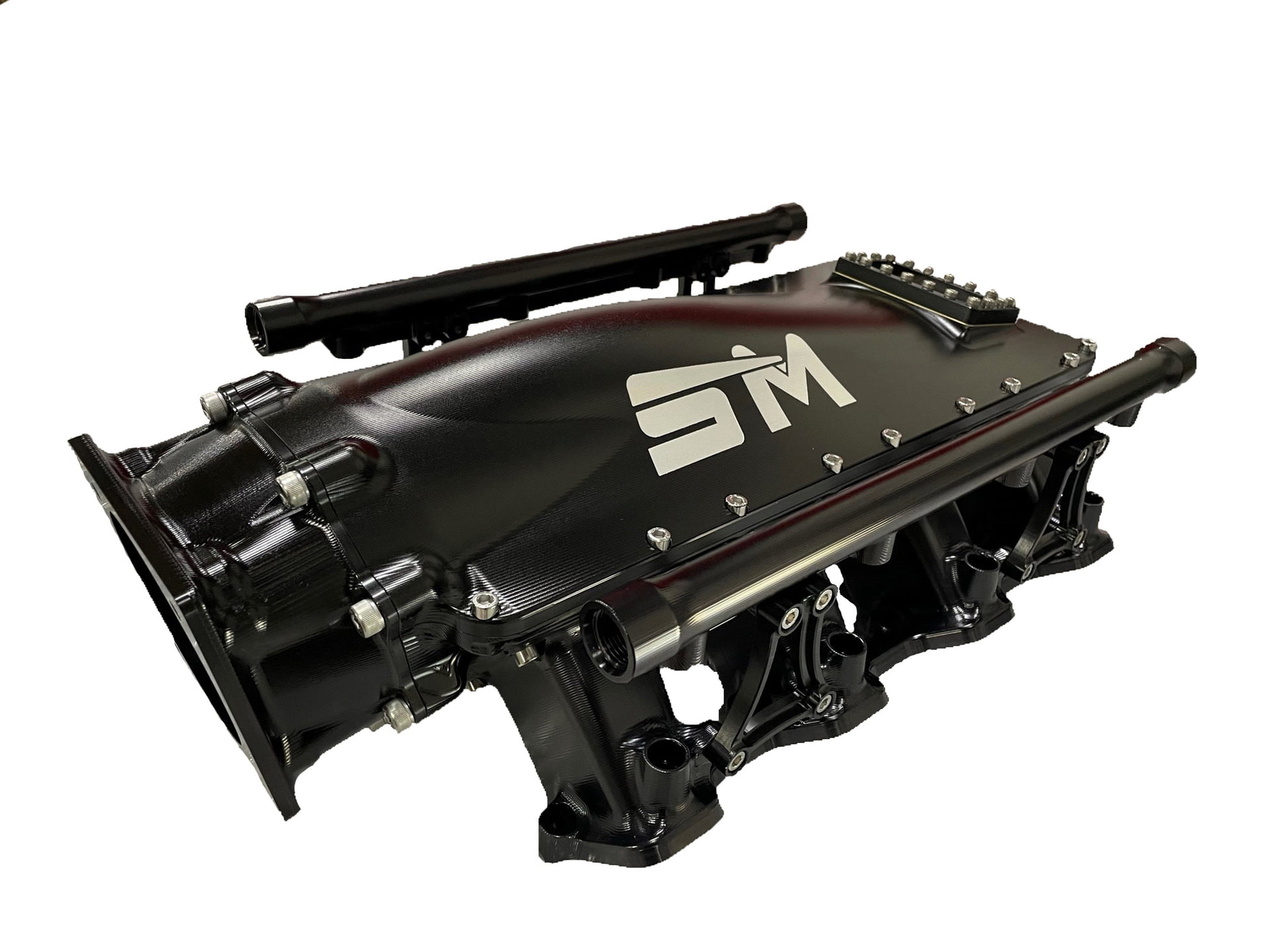 Shaun's Custom Alloy Billet LS Intake Manifold - Steve Morris Engines