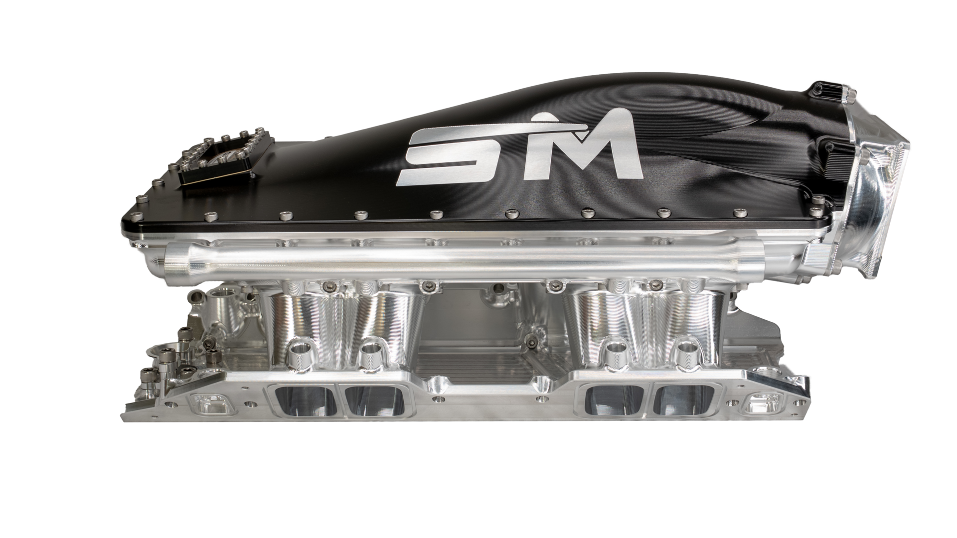 Shaun's Custom Alloy Billet BBC Intake Manifold - Steve Morris Engines