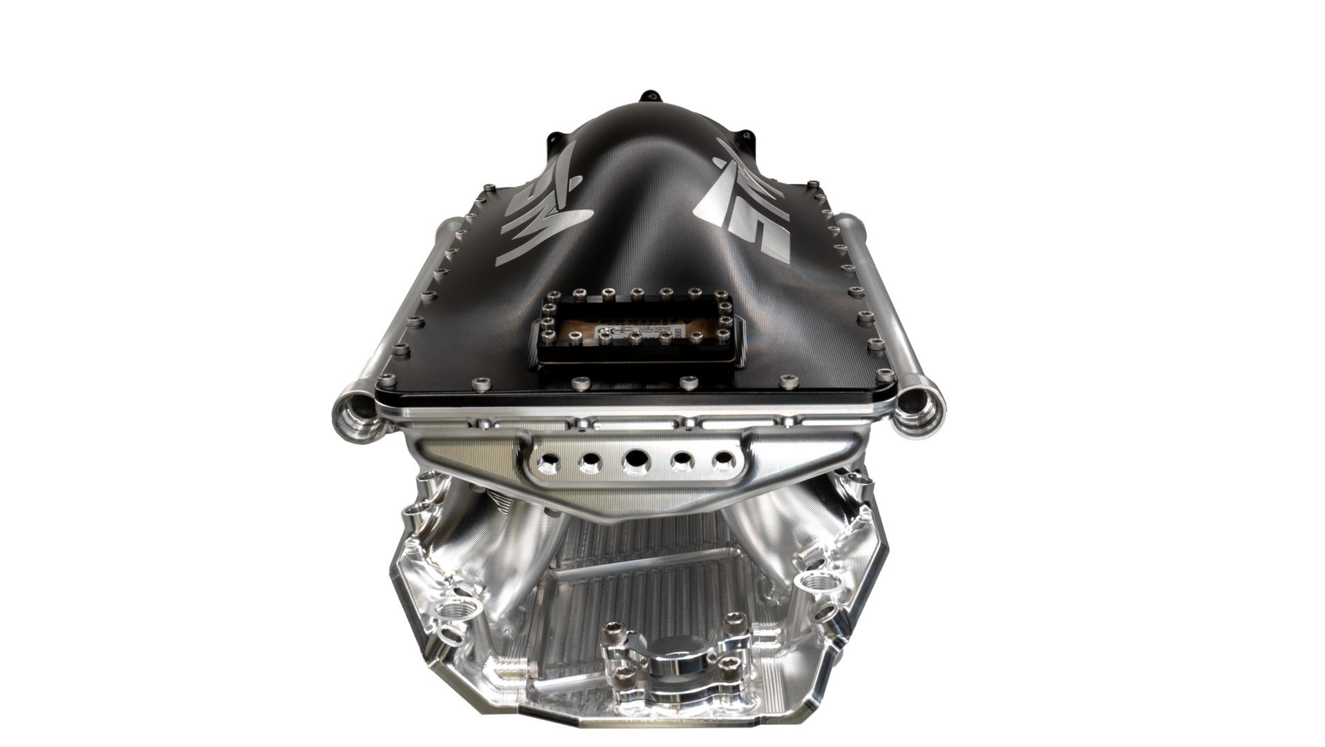 Shaun's Custom Alloy Billet BBC Intake Manifold - Steve Morris Engines