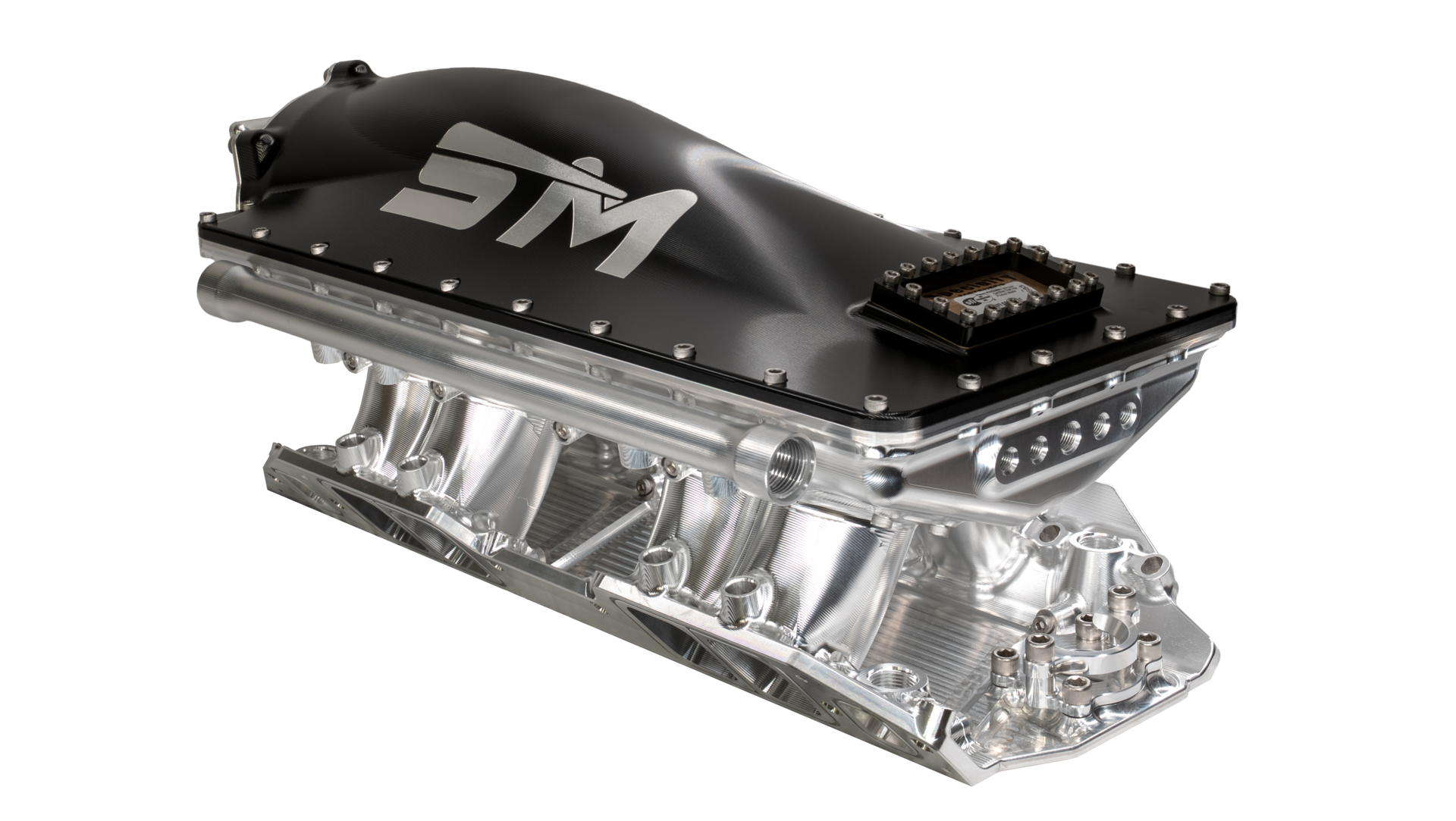 Shaun's Custom Alloy Billet BBC Intake Manifold - Steve Morris Engines