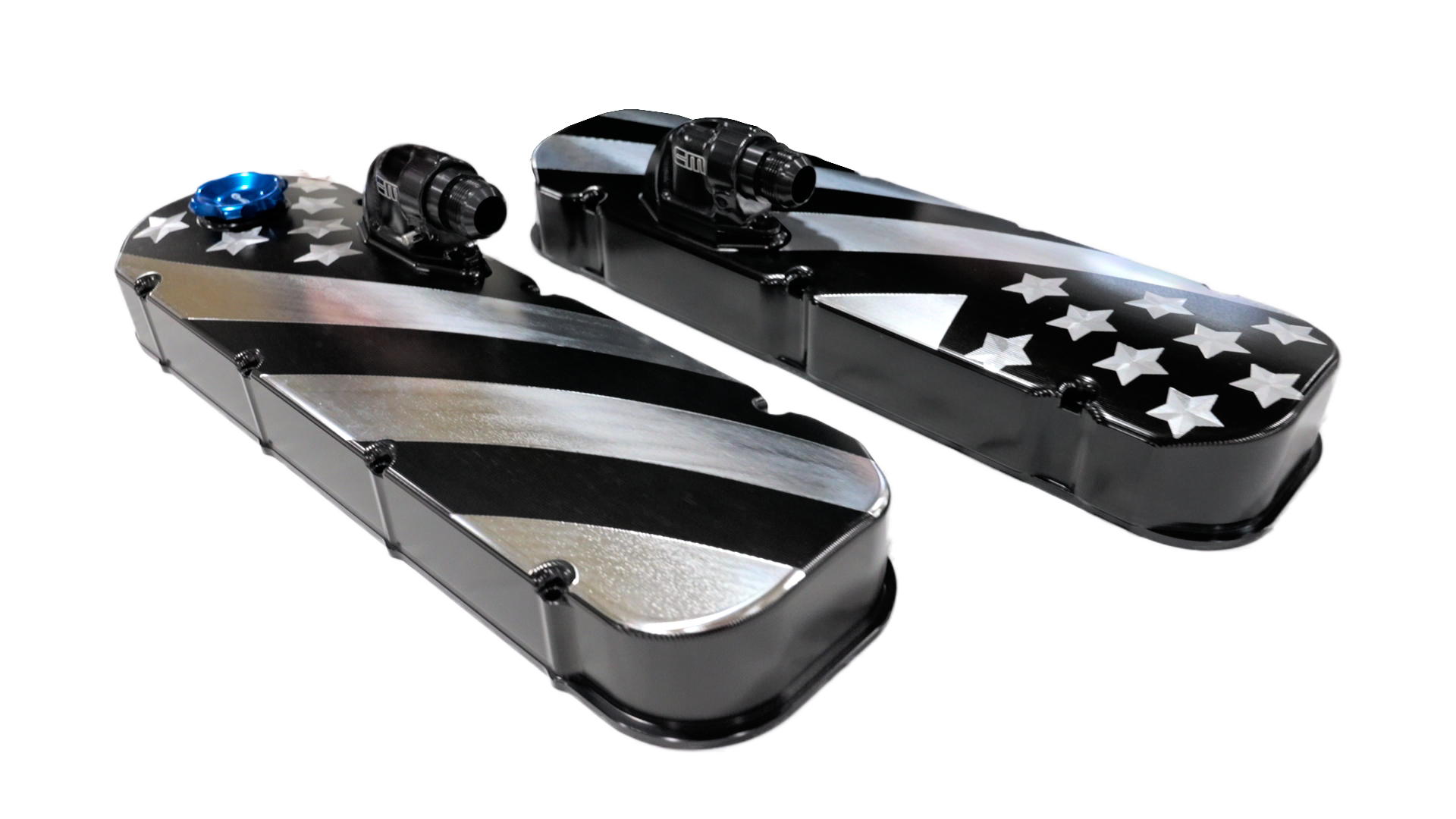 Billet BBC Valve Covers - Steve Morris Engines