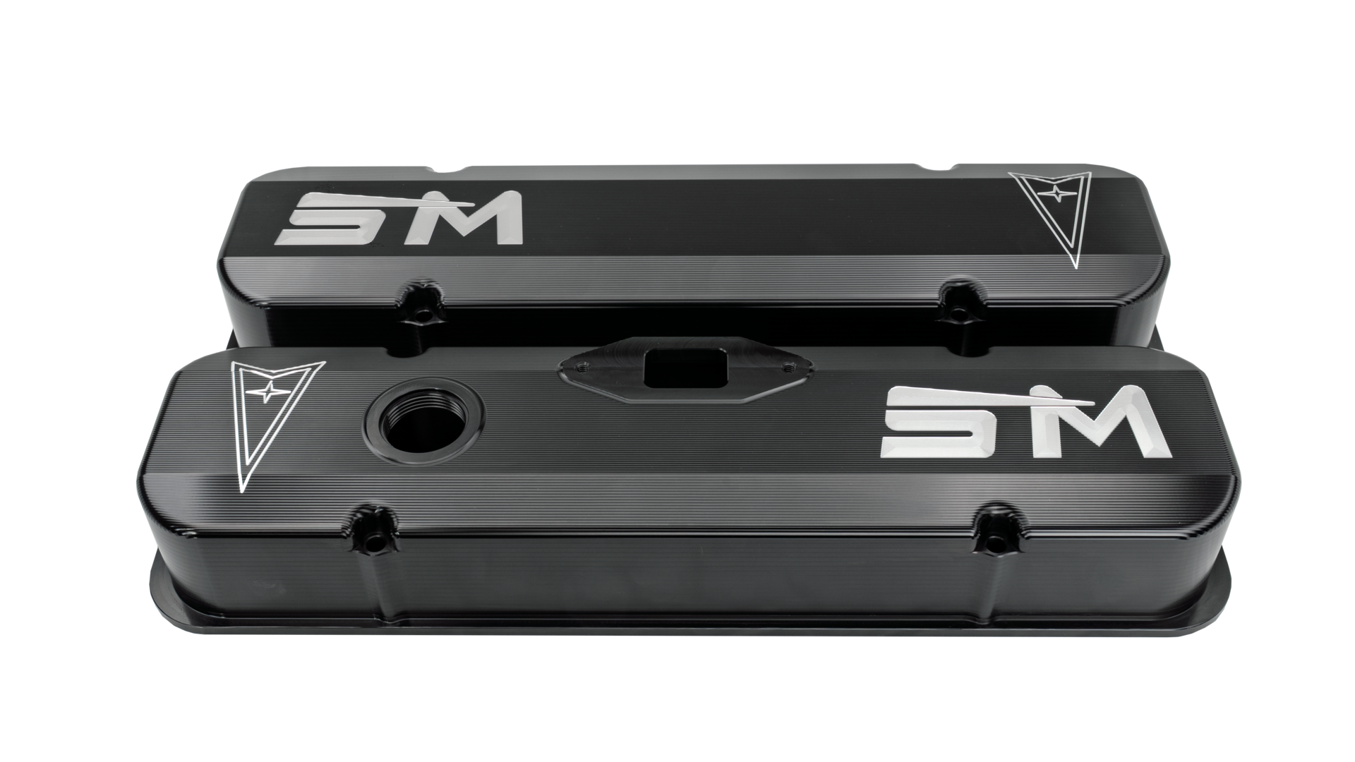 Billet Pontiac Valve Covers - Steve Morris Engines